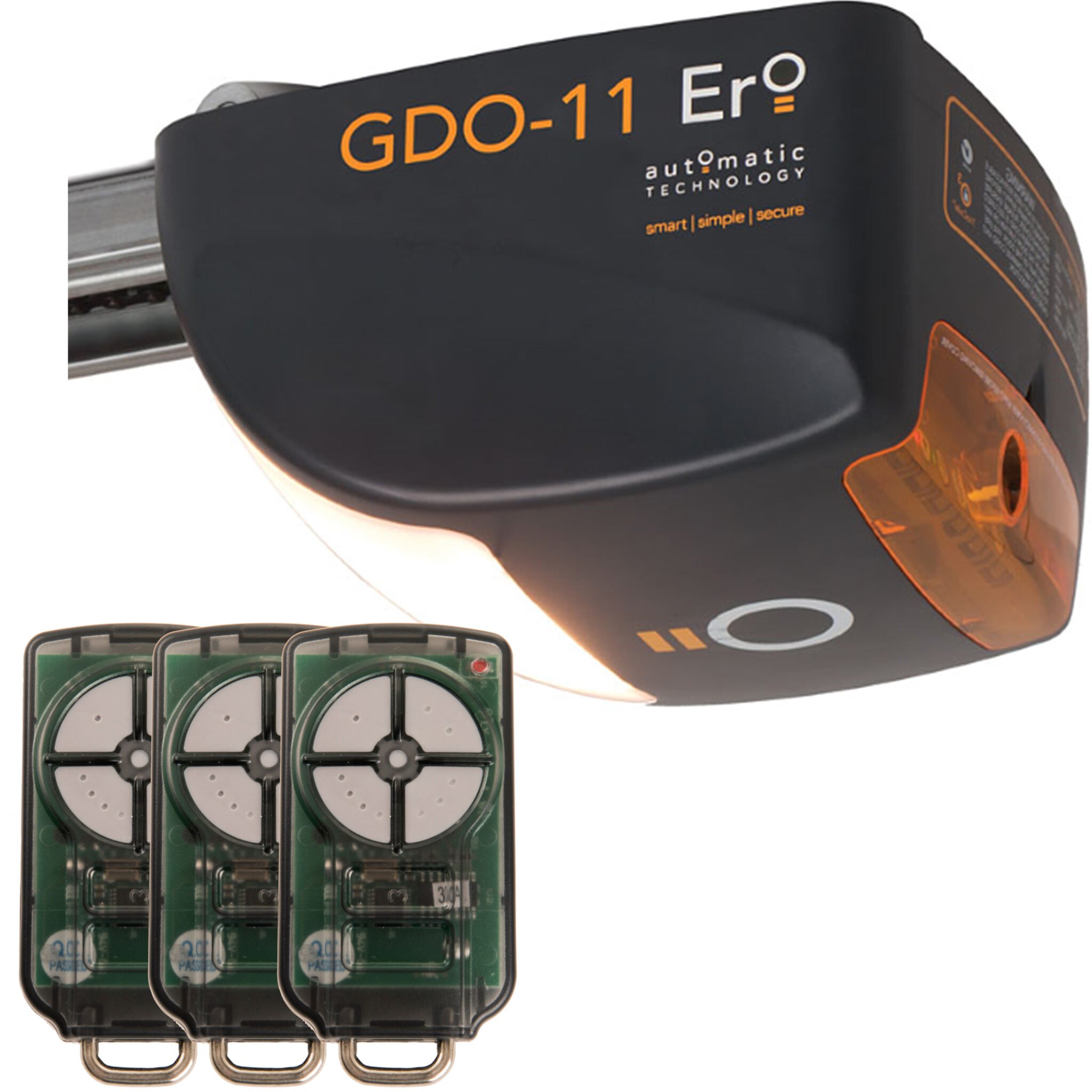 Ata gdo 11v3 ero sectional garage motor opener no rail ...