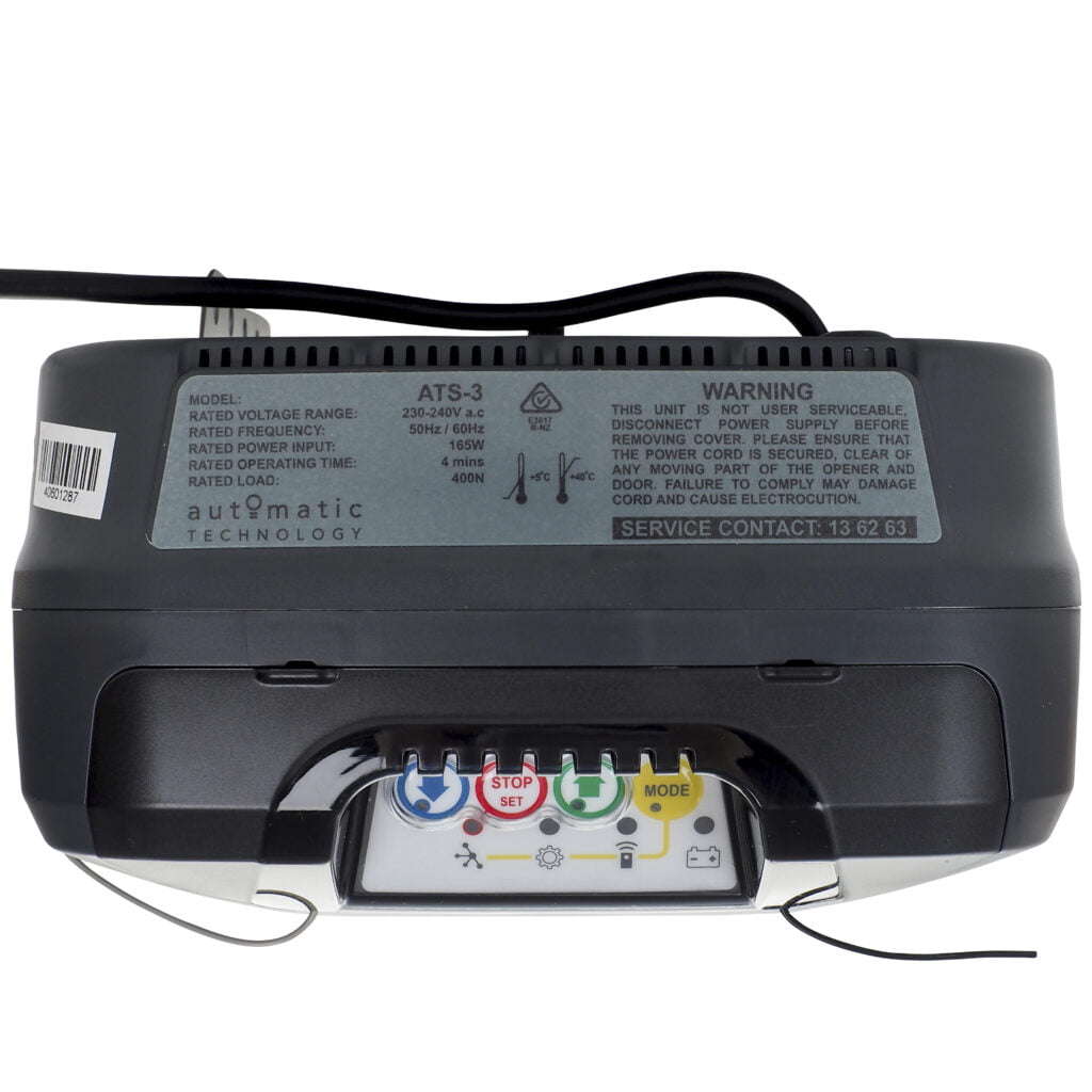 Ata ats 3 synchro sectional garage motor opener no rail ...