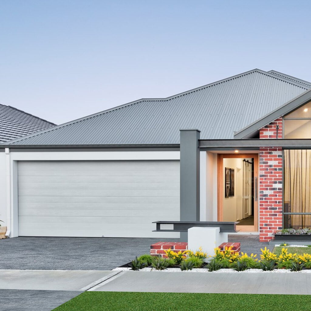 2300-2450mm high residential sectional door - Wholesalegaragedoors.com.au