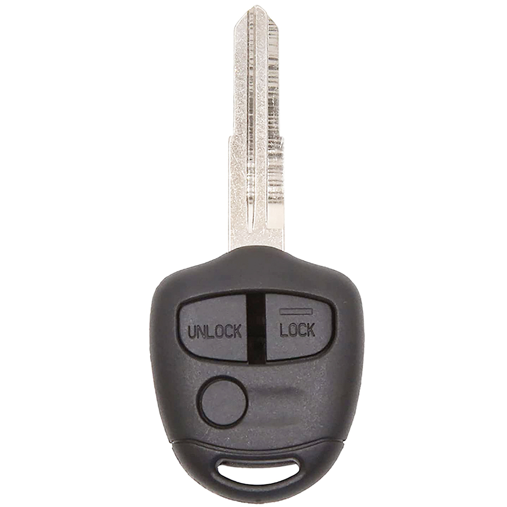 Mitsubishi Three Button Replacement Car Key - wholesalegaragedoors.com.au