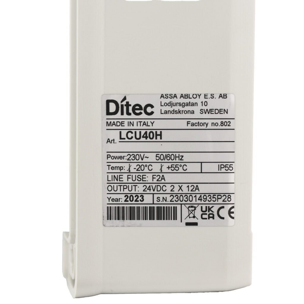 Ditec LCU40H Control Board & IP55 Box | Wholesale Garage Doors