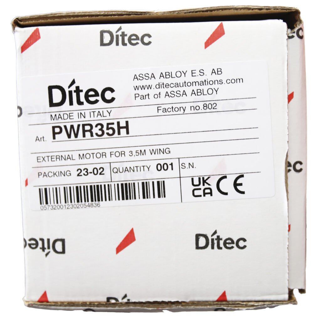 Ditec PWR 35H Dual Swing Gate Kit | Wholesale Garage Doors