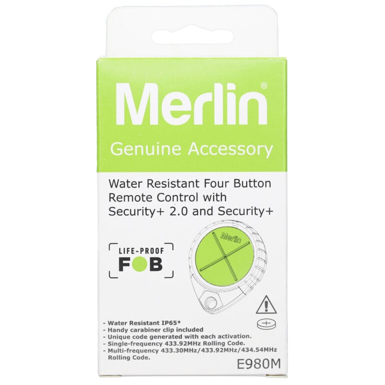 Genuine Merlin E970M 4-Button Remote | Wholesale Garage
