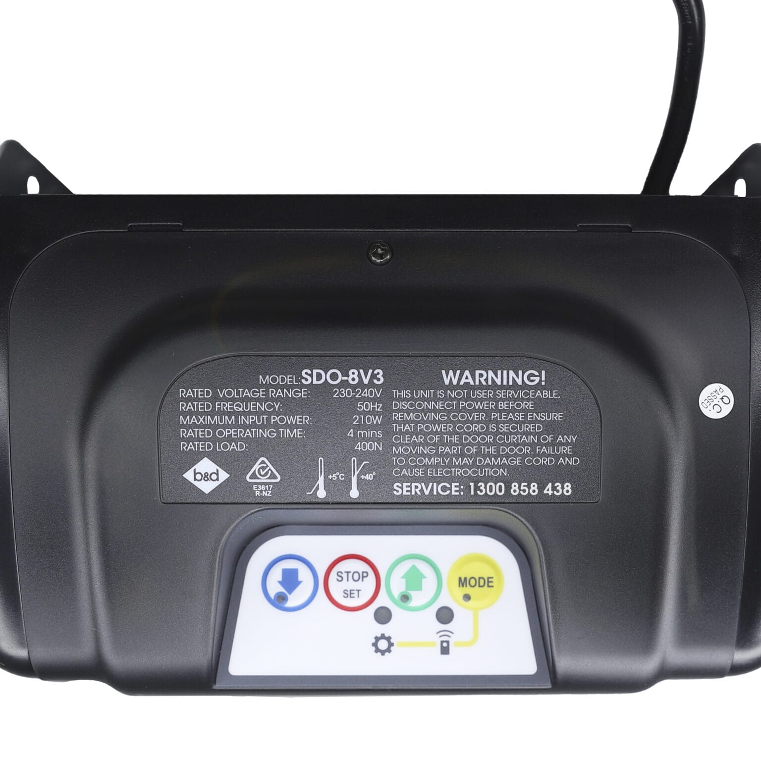 B&D PanelMax SDO-8v3 Overhead Opener | Garage Door | Wholesale Garage